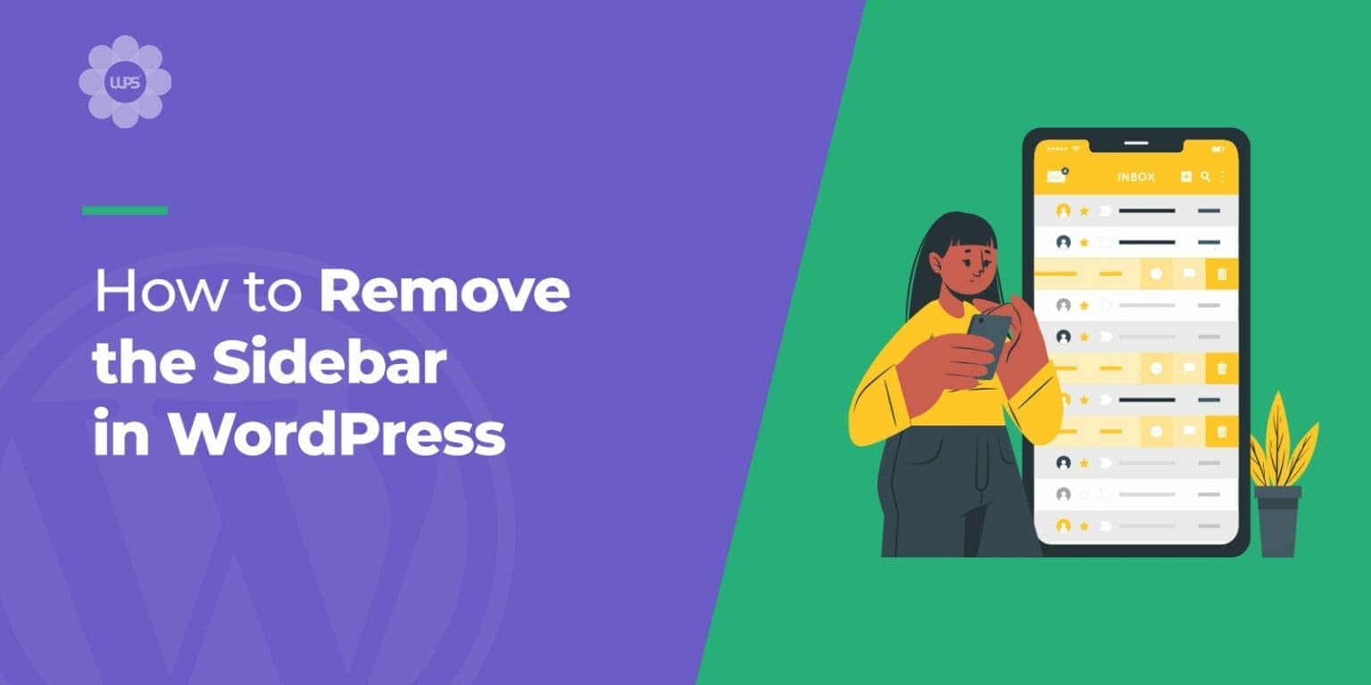 So entfernen Sie die Seitenleiste in WordPress – WPServices